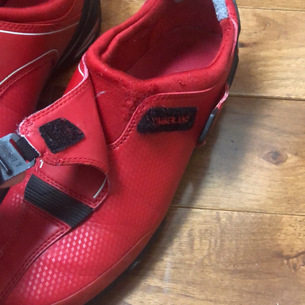 Red Timberland Agile System Outdoor Performance Shoes - Gem